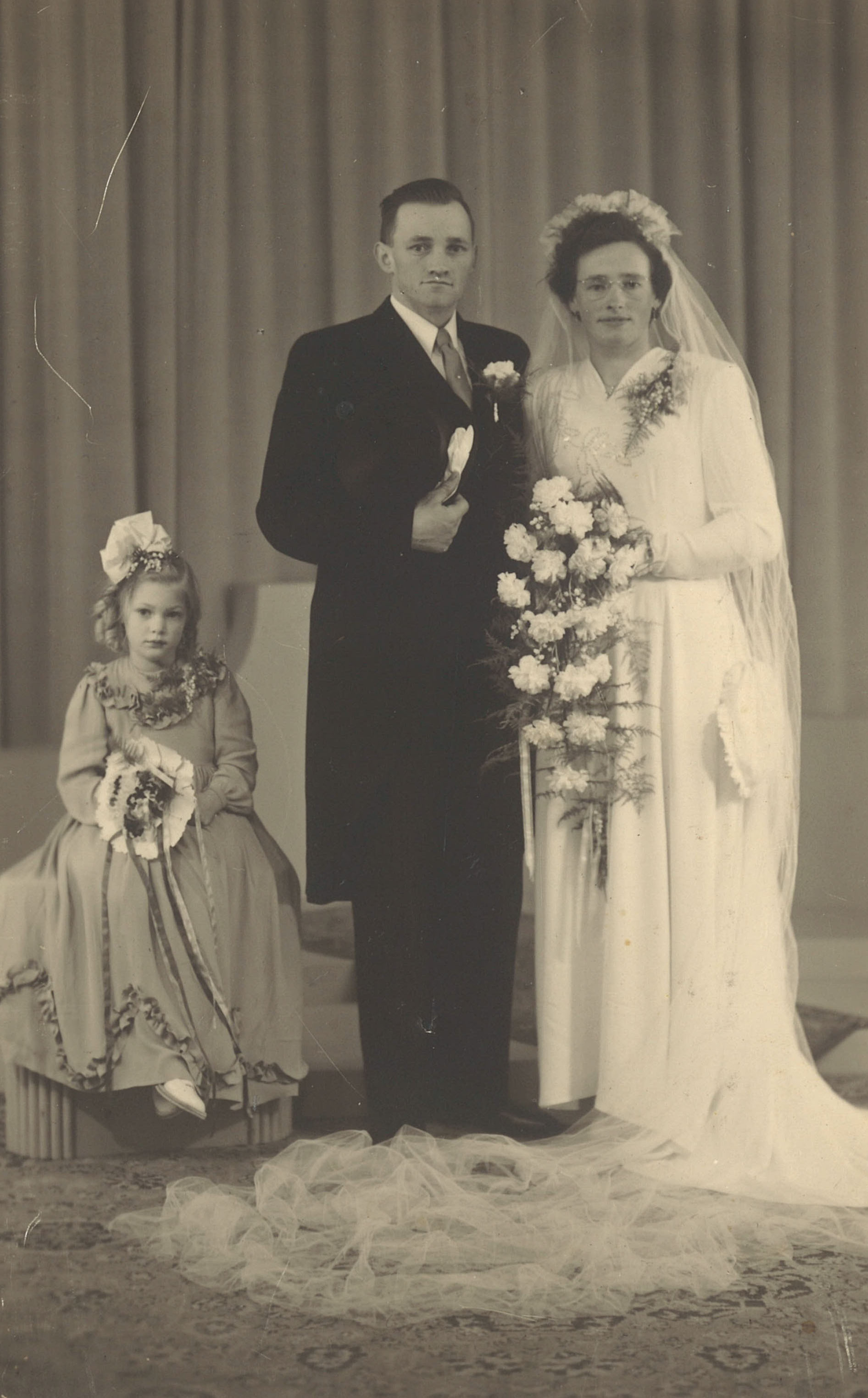 Trouwfoto Jan van der Salm